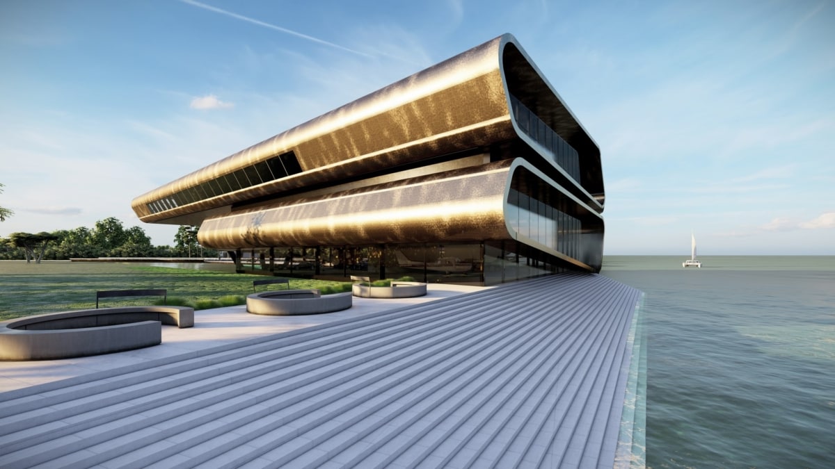 Ultra-lightweight construction for company & office buildings - AVANTECTURE