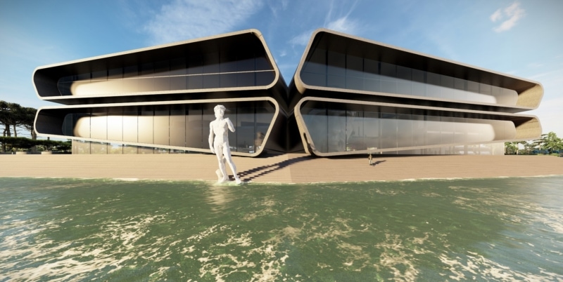 Ultra-lightweight construction for company & office buildings - AVANTECTURE