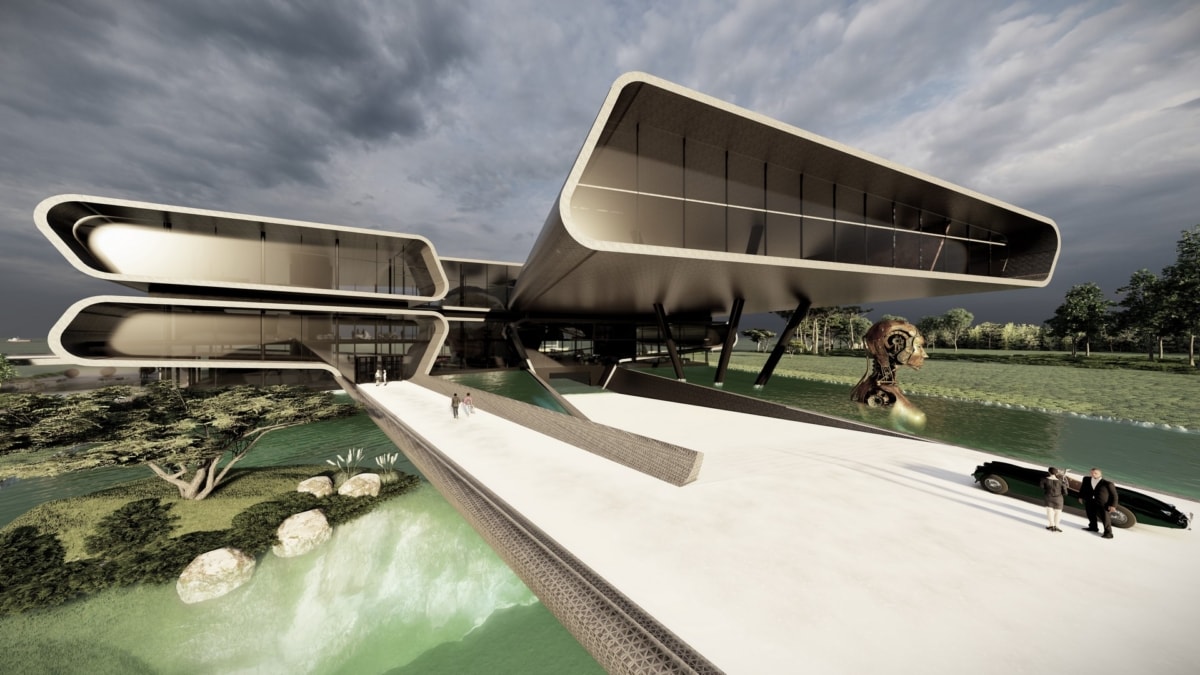 Ultra-lightweight construction for company & office buildings - AVANTECTURE